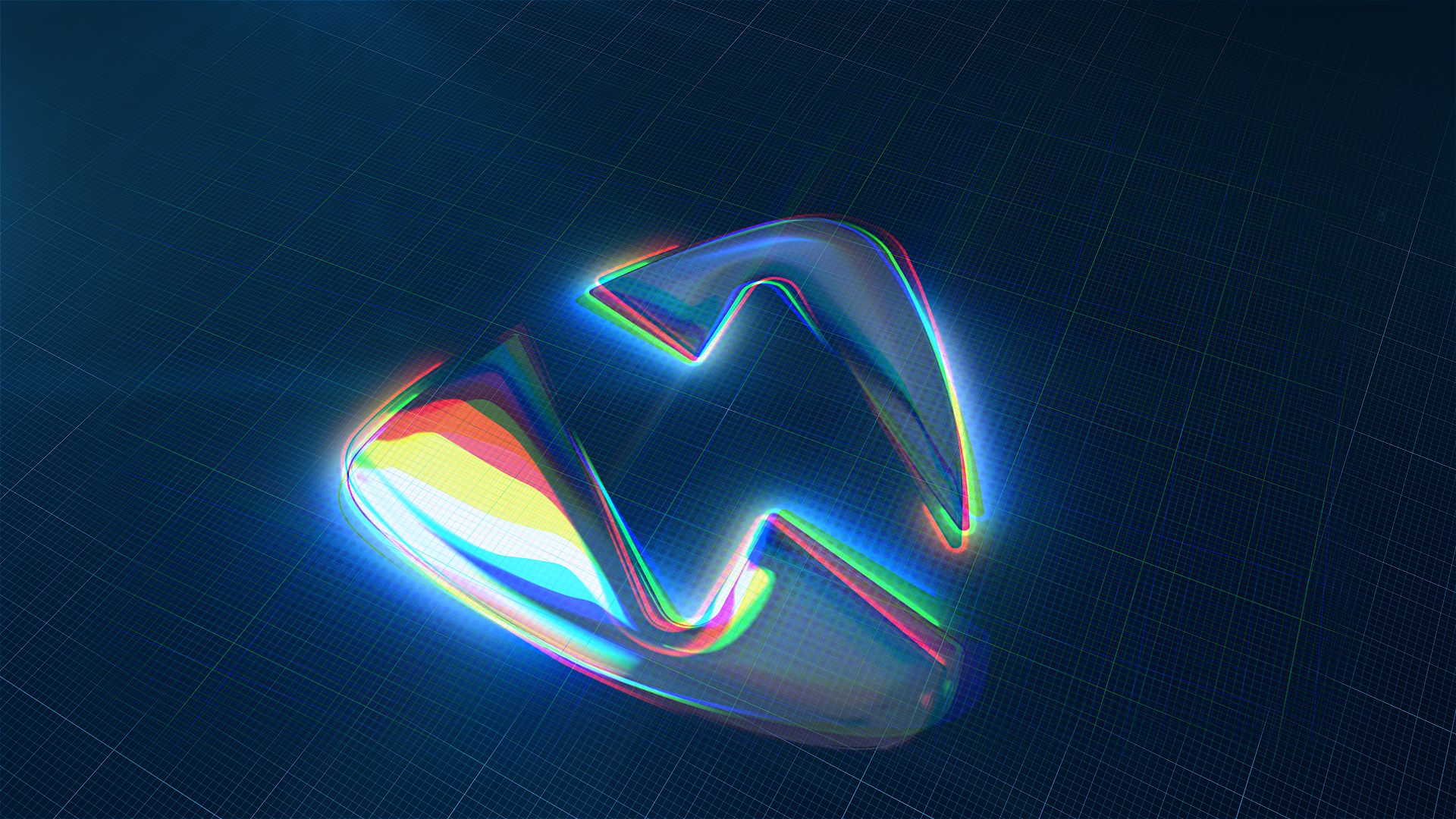 Glowing Edges Intro 3d Logo Reveal