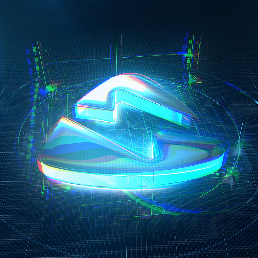 Shiny Technical Extrusion - Tech 3D Logo Reveal