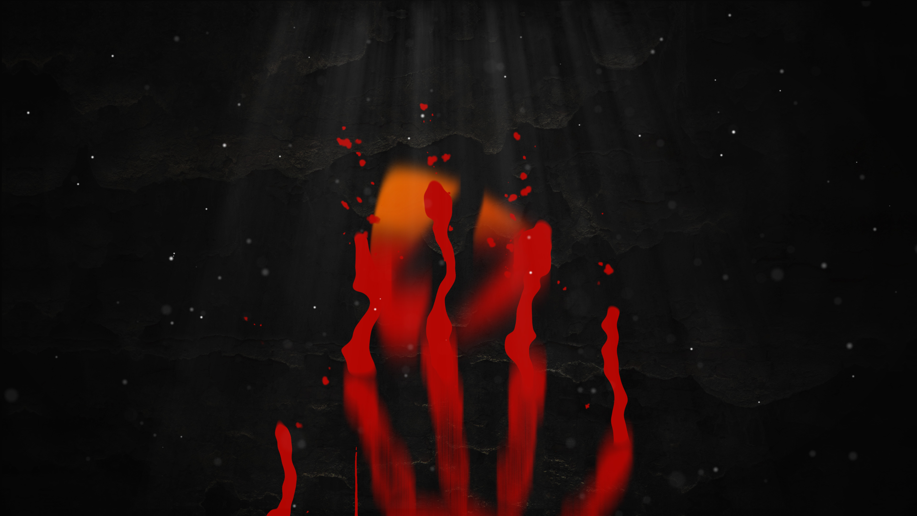 Halloween Handprint by re4ee