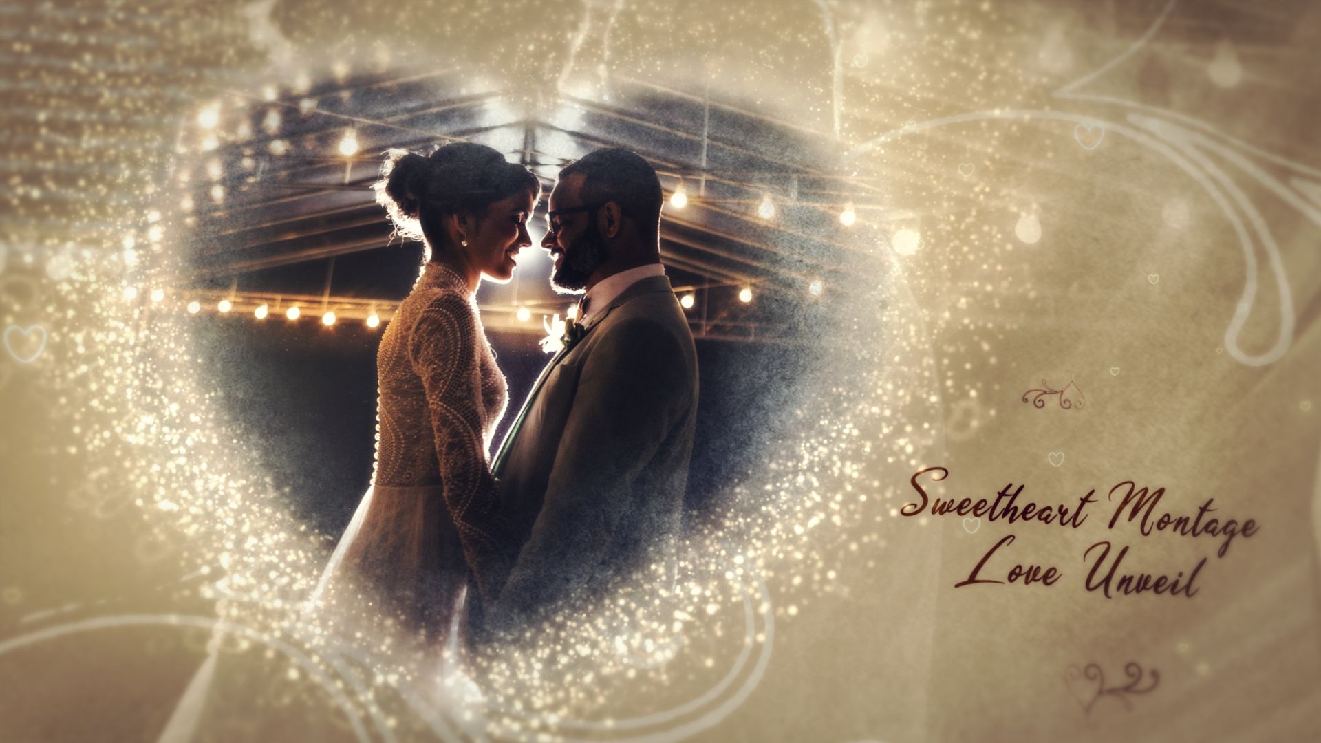Captured Love Moments - Romantic Heart Slideshow