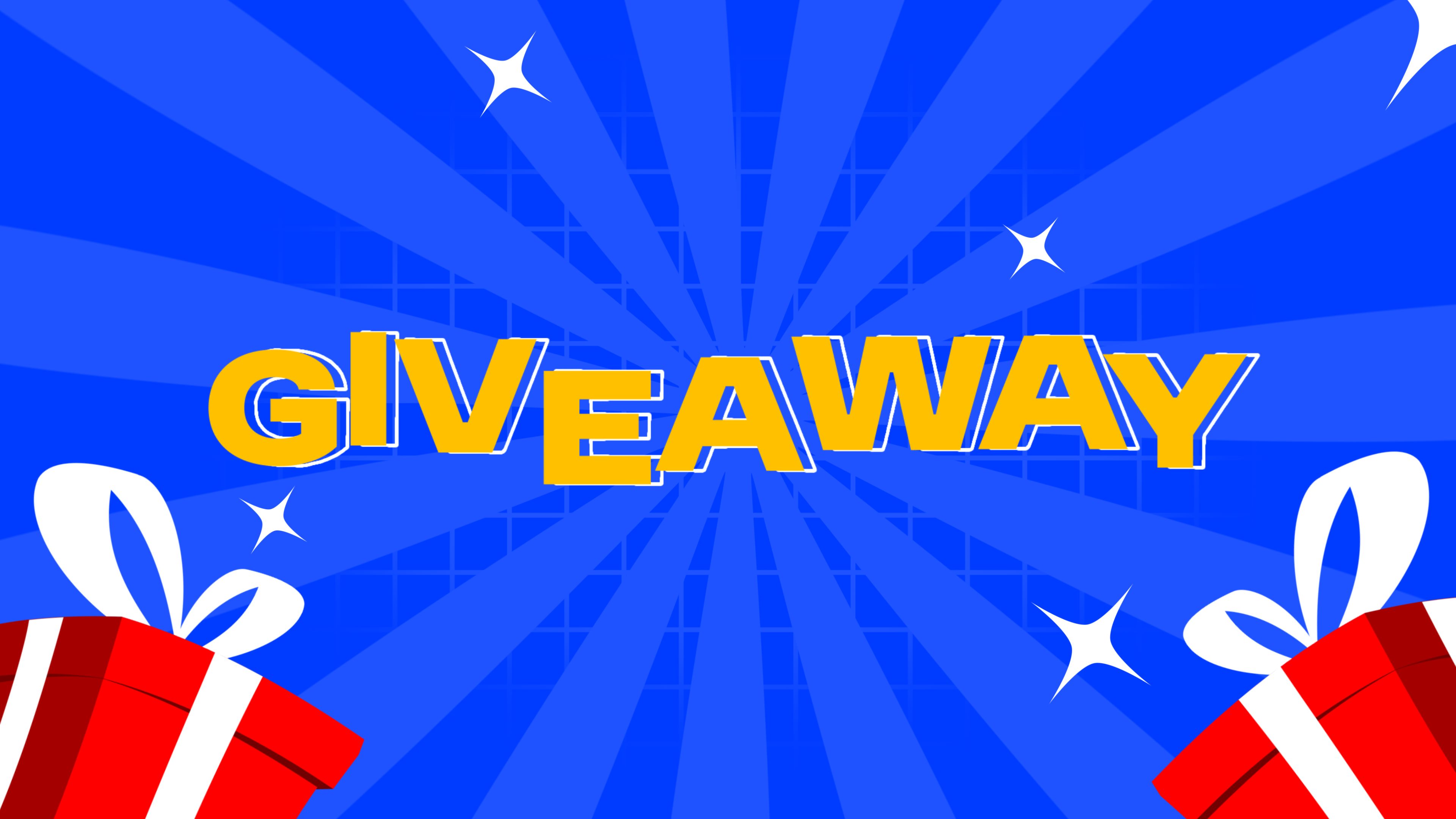 Exciting Giveaway Promo - Bold Ad