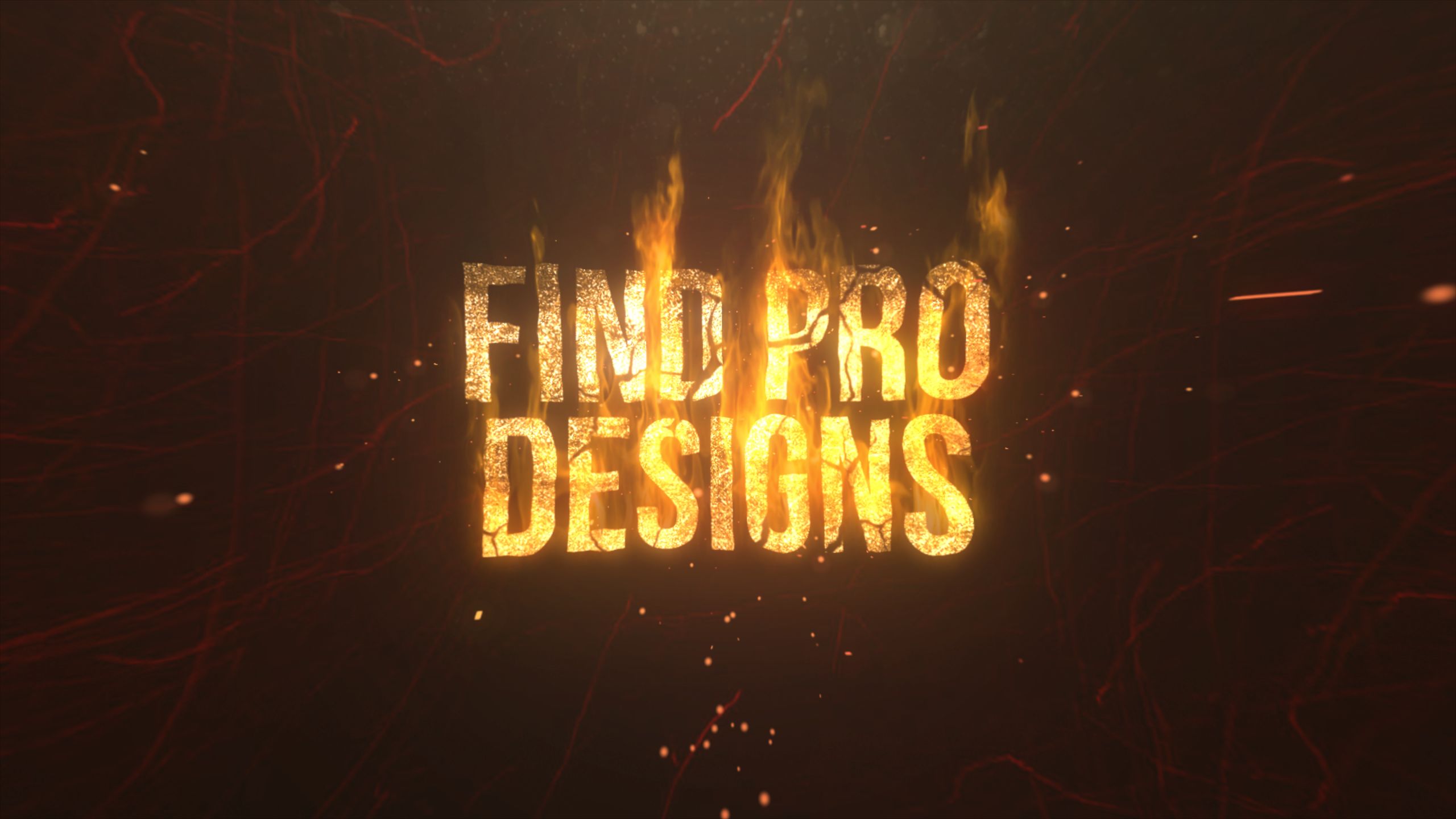 Flame Title Reveal - Epic Fire Intro