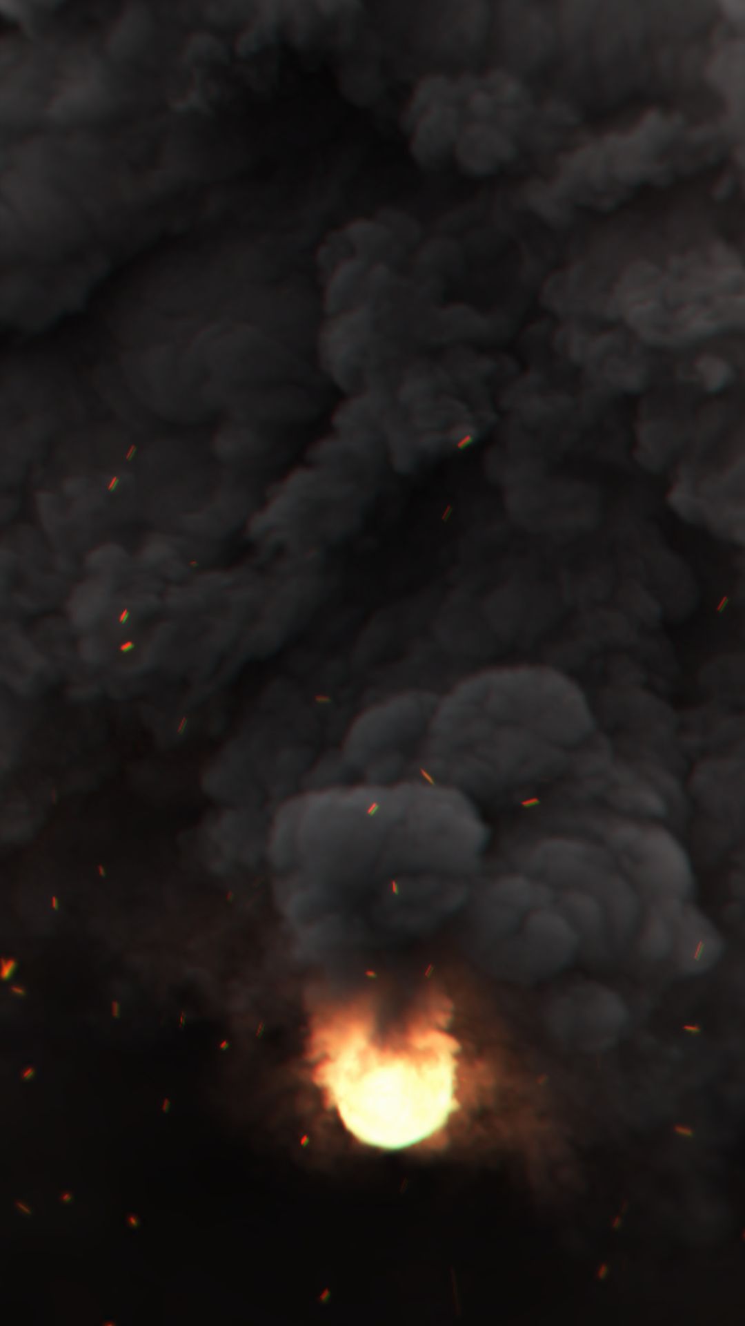 Explosive Implosion Intro - Fiery Logo Reveal
