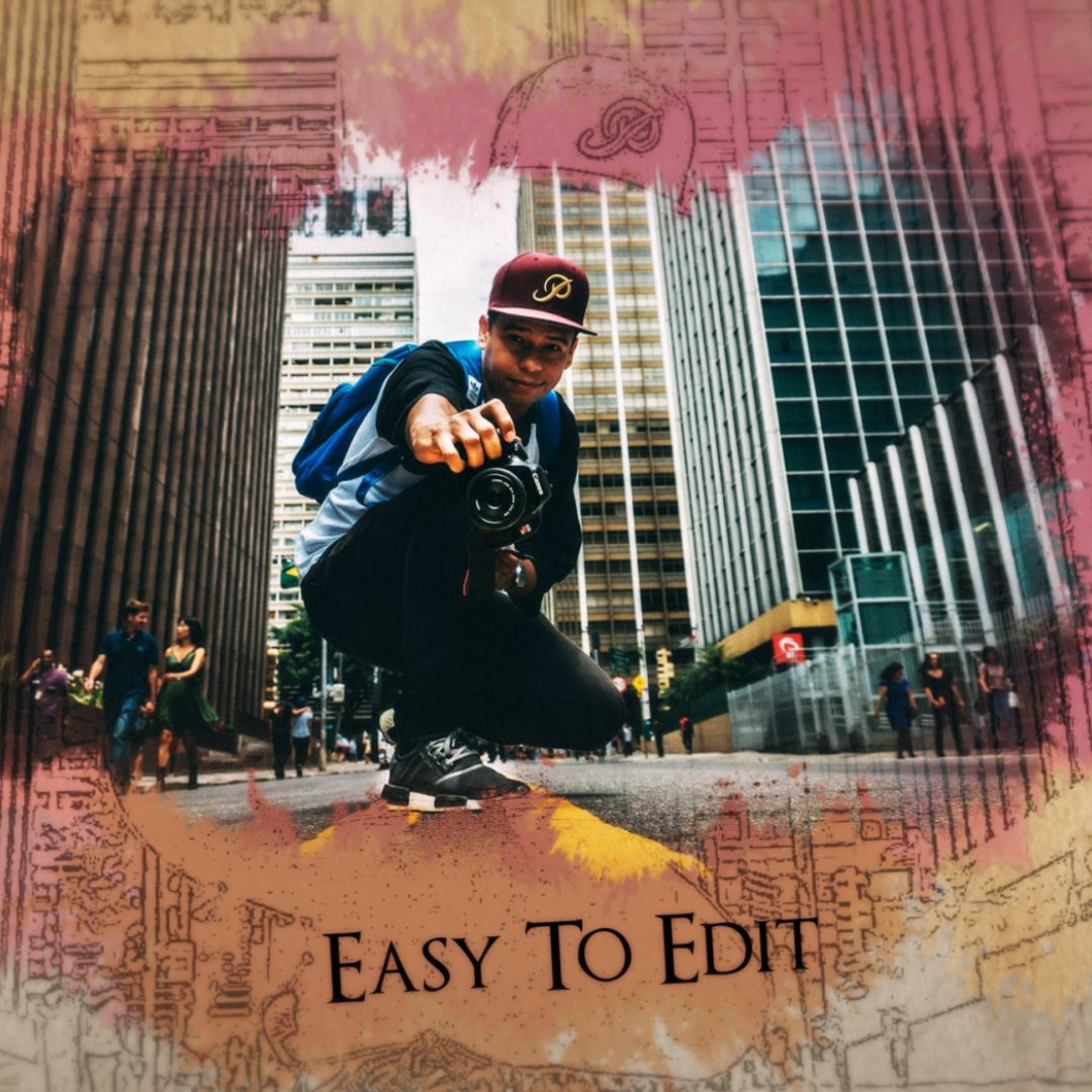 Ink Drops Slideshow - Square by MotionBank21 - Videobolt.net