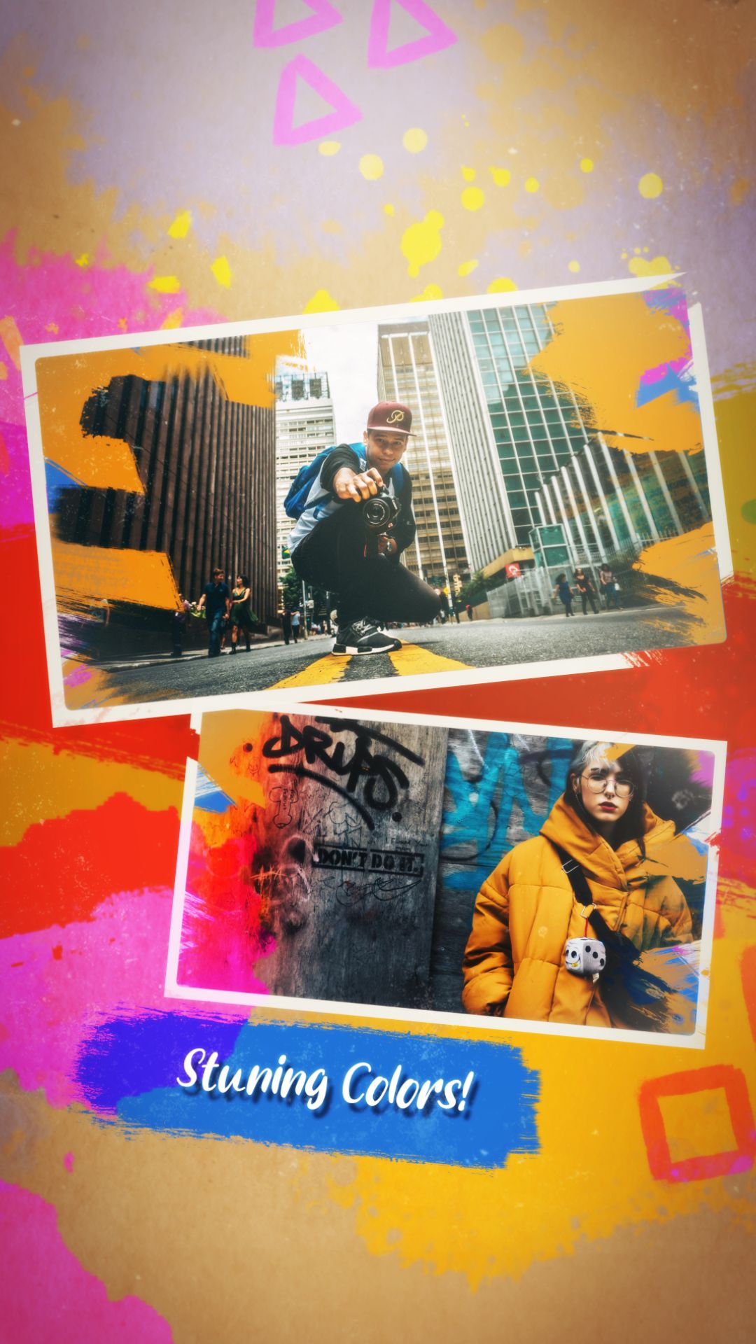 Artistic Colorful Slideshow - Vertical by MotionBank21 - Videobolt.net