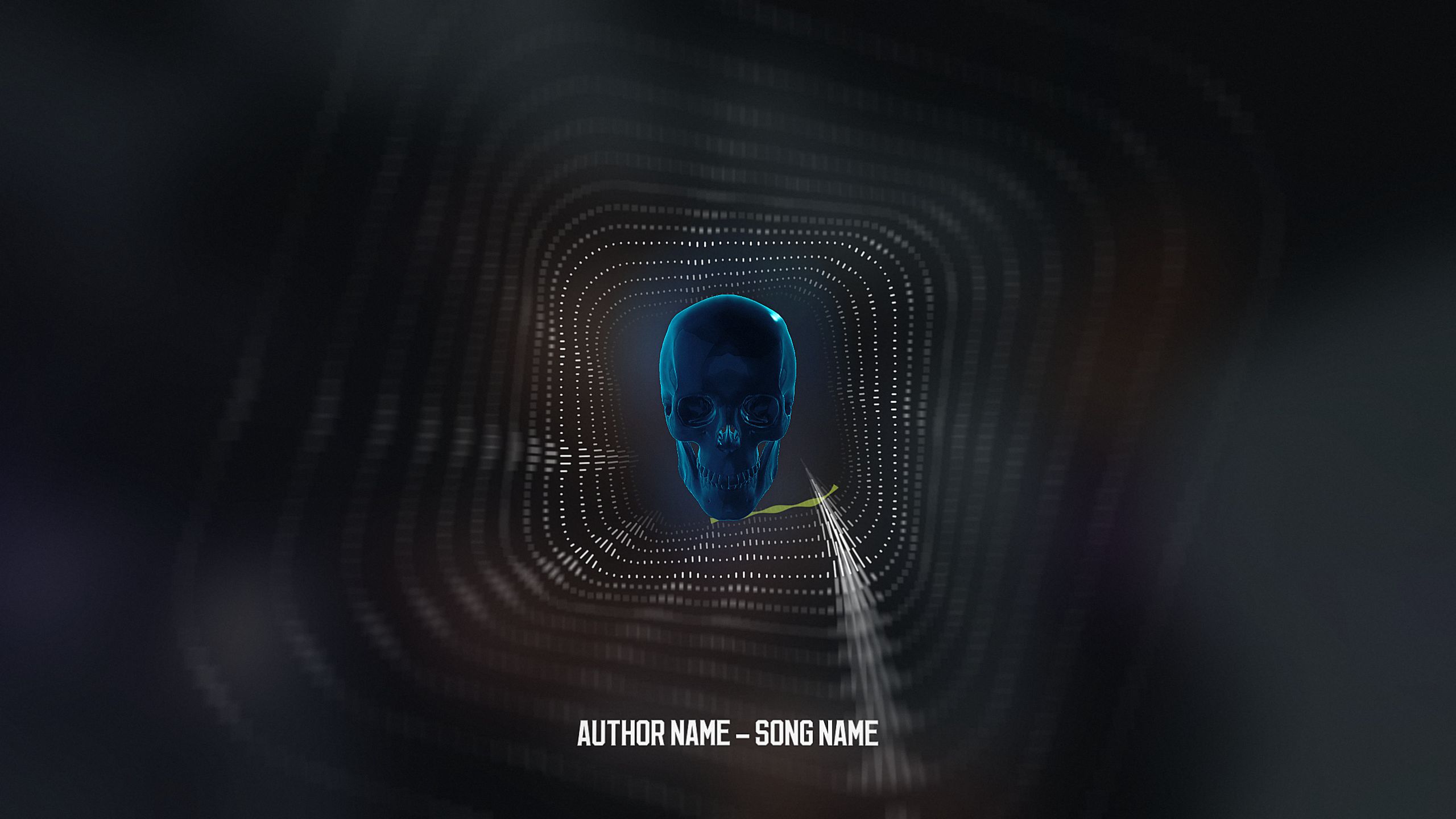 Skull Beat Visualizer by MotionDesk - Videobolt.net