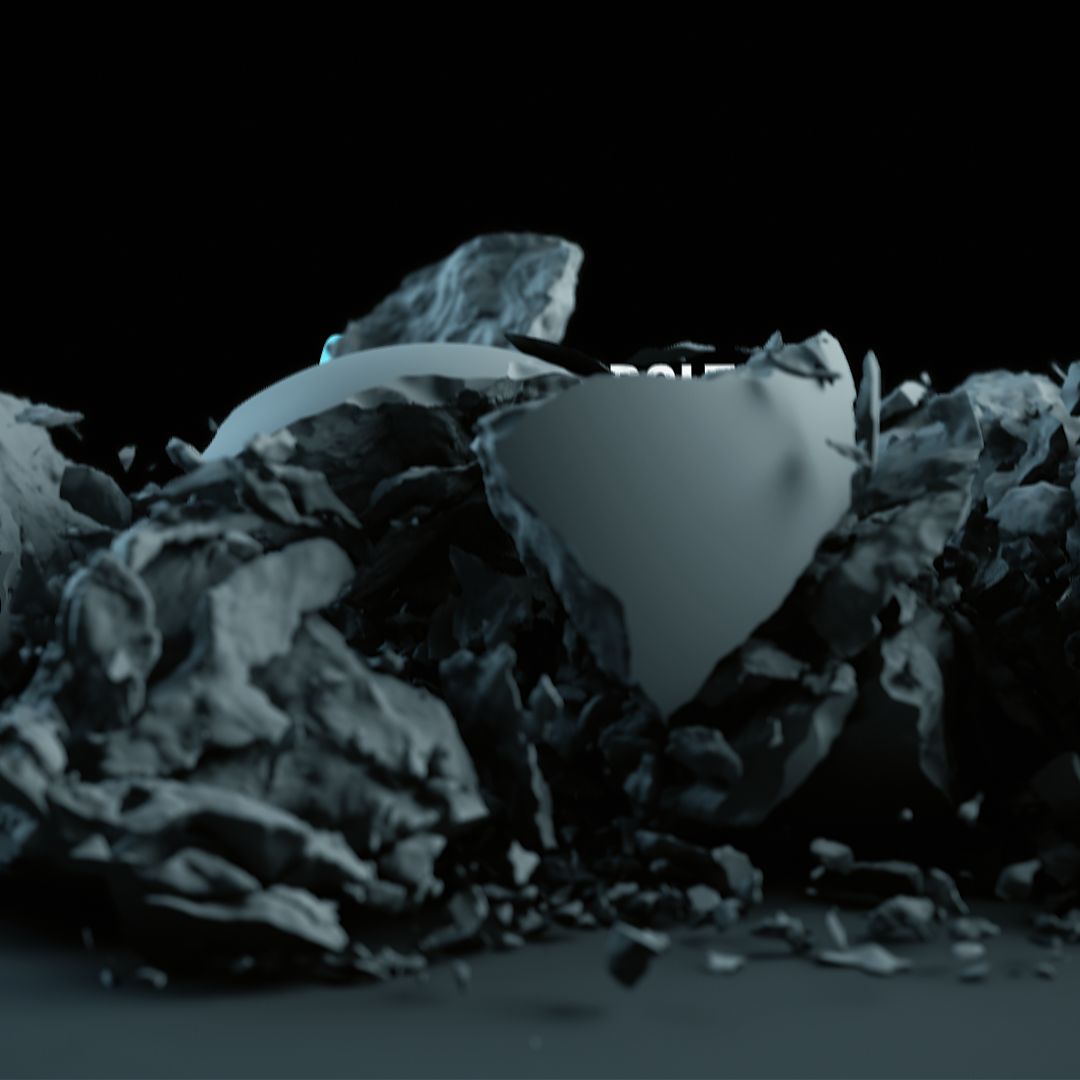 Shatter Ball Reveal - Square by rajpakhare