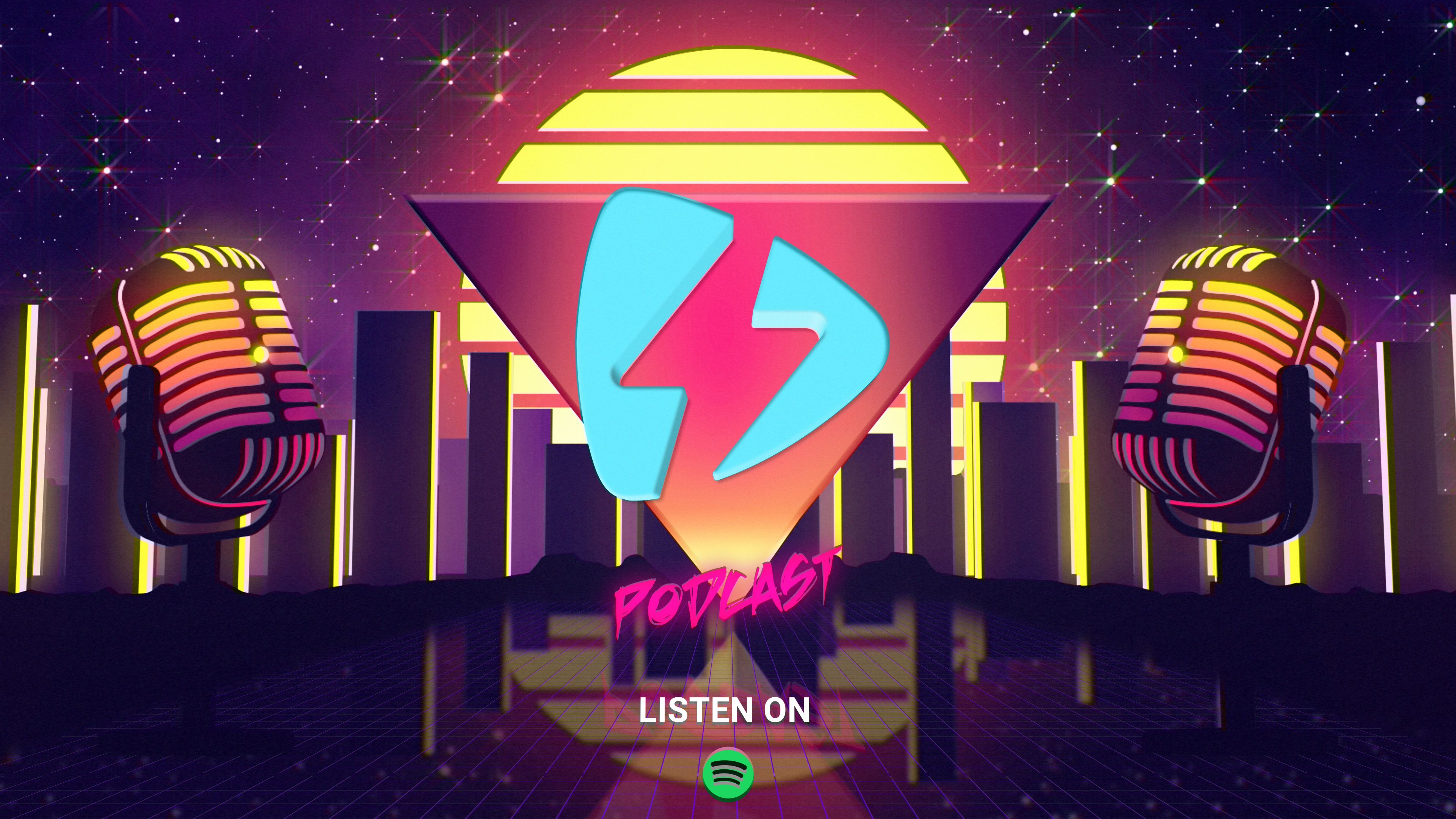 Synthwave Retro Podcast Opener by MotionBox - Videobolt.net