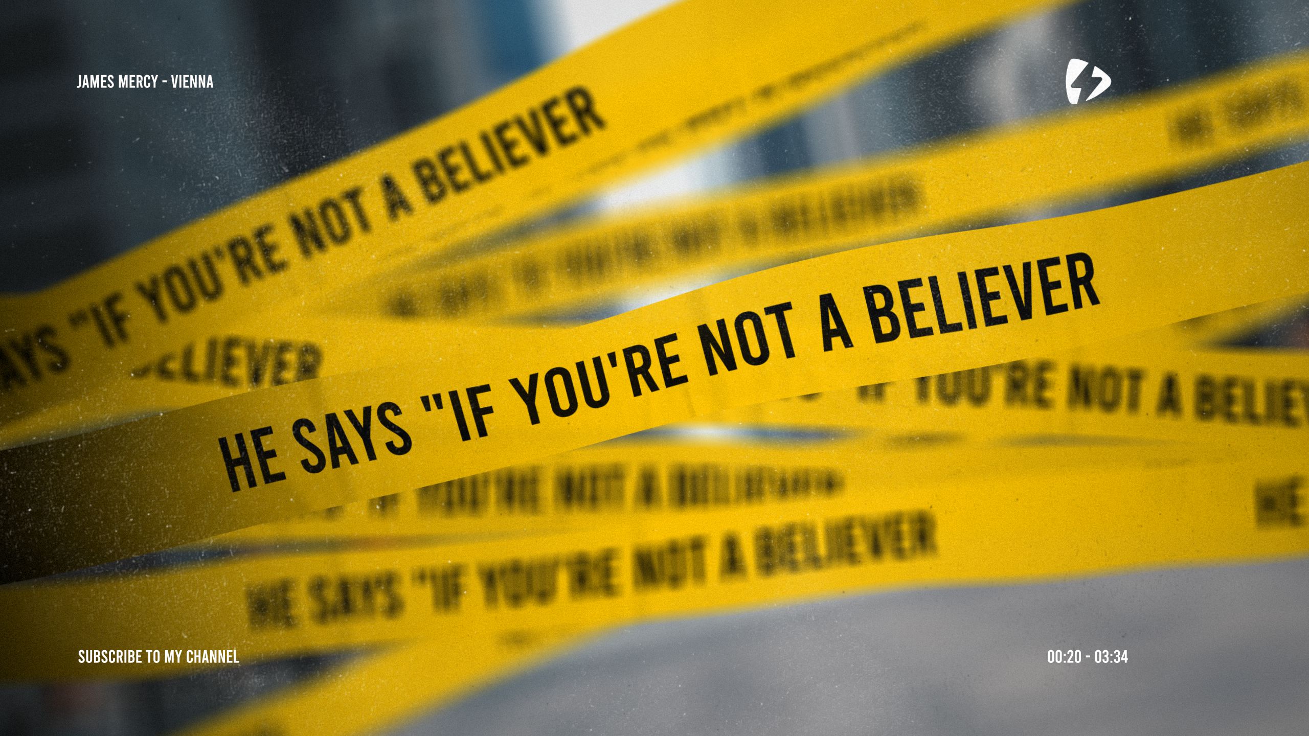 Crime Scene Lyrics - Tape Lyric Visualizer