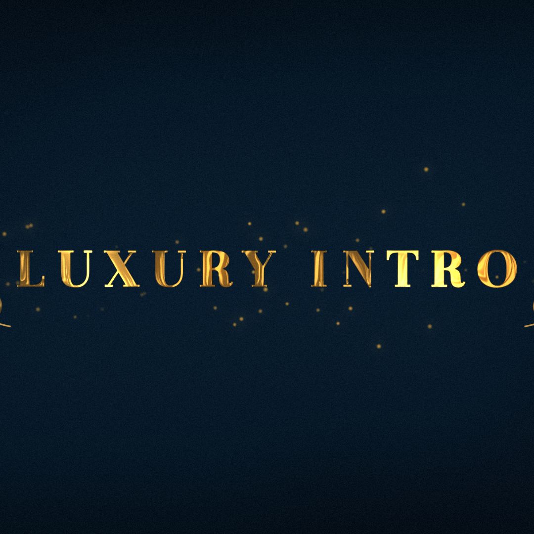 Luxury Golden Titles - Square by PixBolt - Videobolt.net