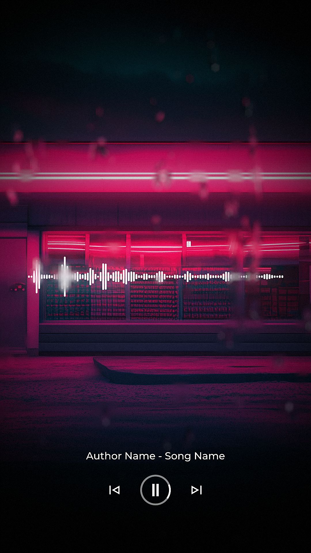 Rain Visualizer - Vertical by Harchenko