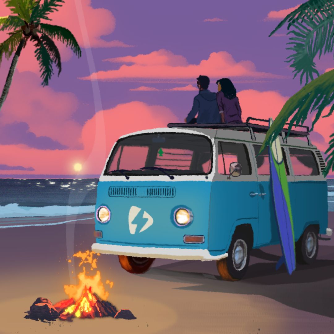 Lofi Camping Lyrics - Square by vivace_studio