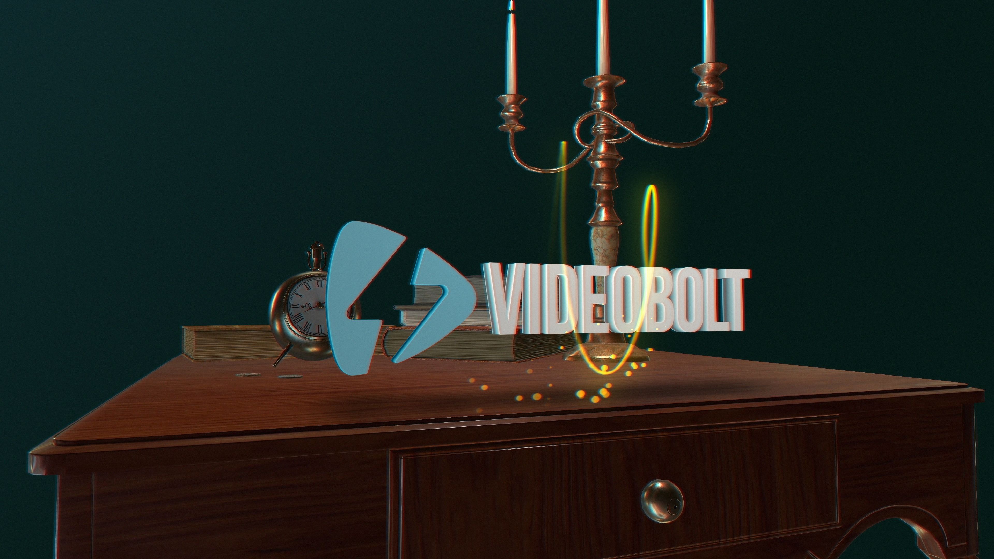 Classic Desk Reveal - Candlelit Logo