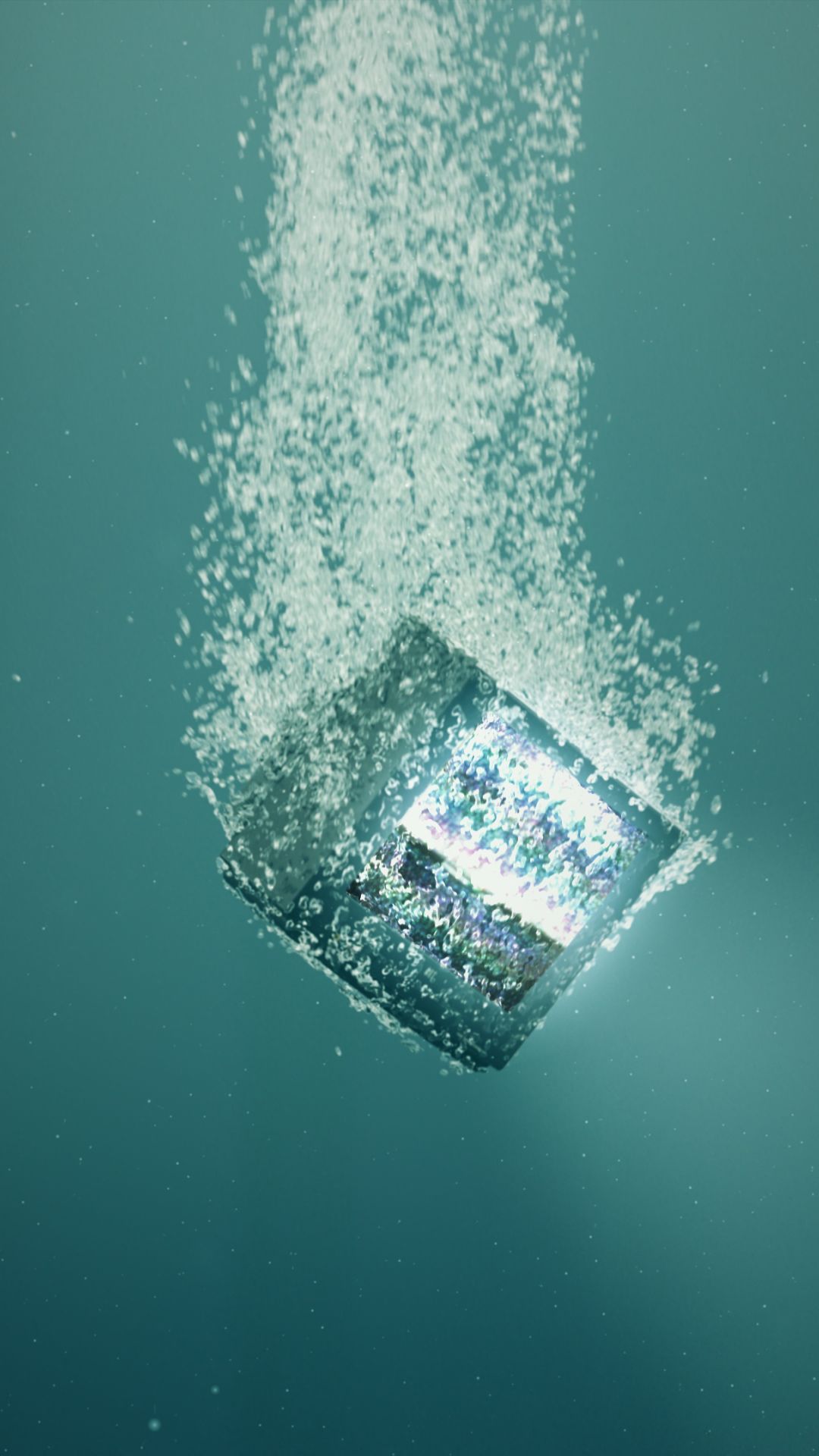 Underwater Tv Reveal - Vertical by igorilla - Videobolt.net