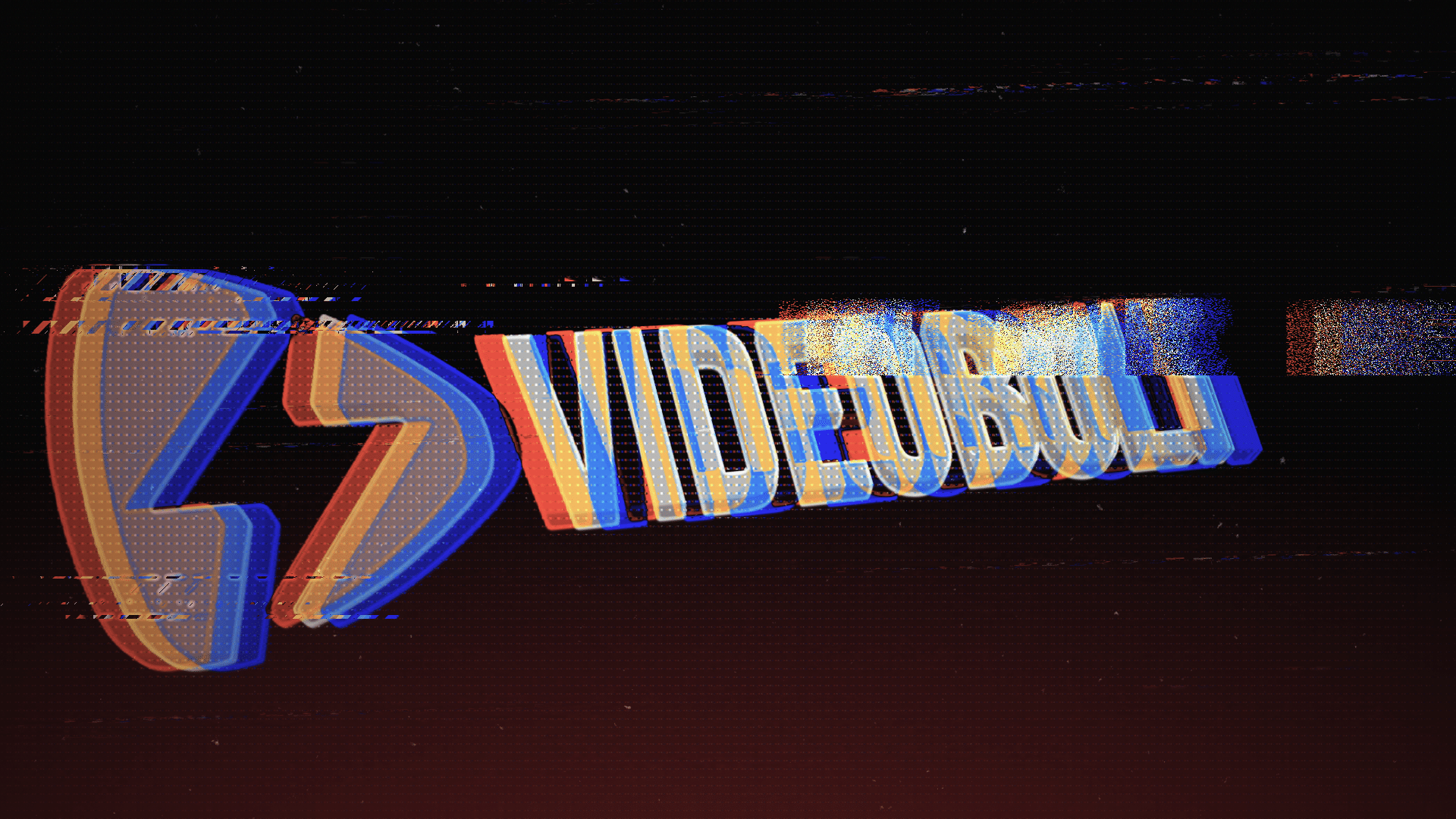 Pixelation Glitch - Heavy Logo Intro
