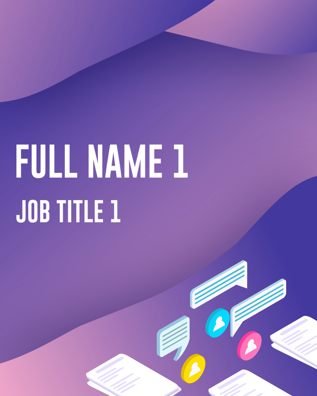 Isometric Colorful Employee Testimony by MotionBox - Videobolt.net