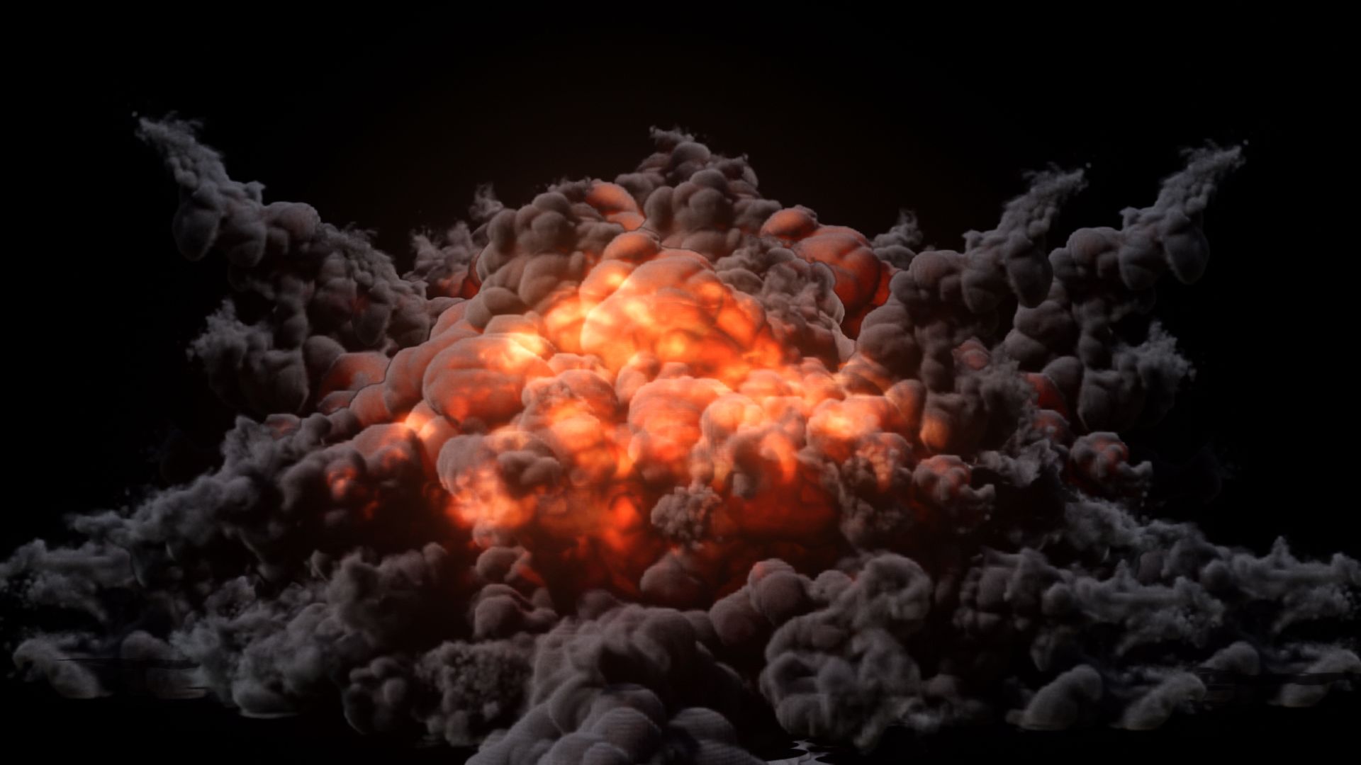 Mega Explosion Reveal by hushahir