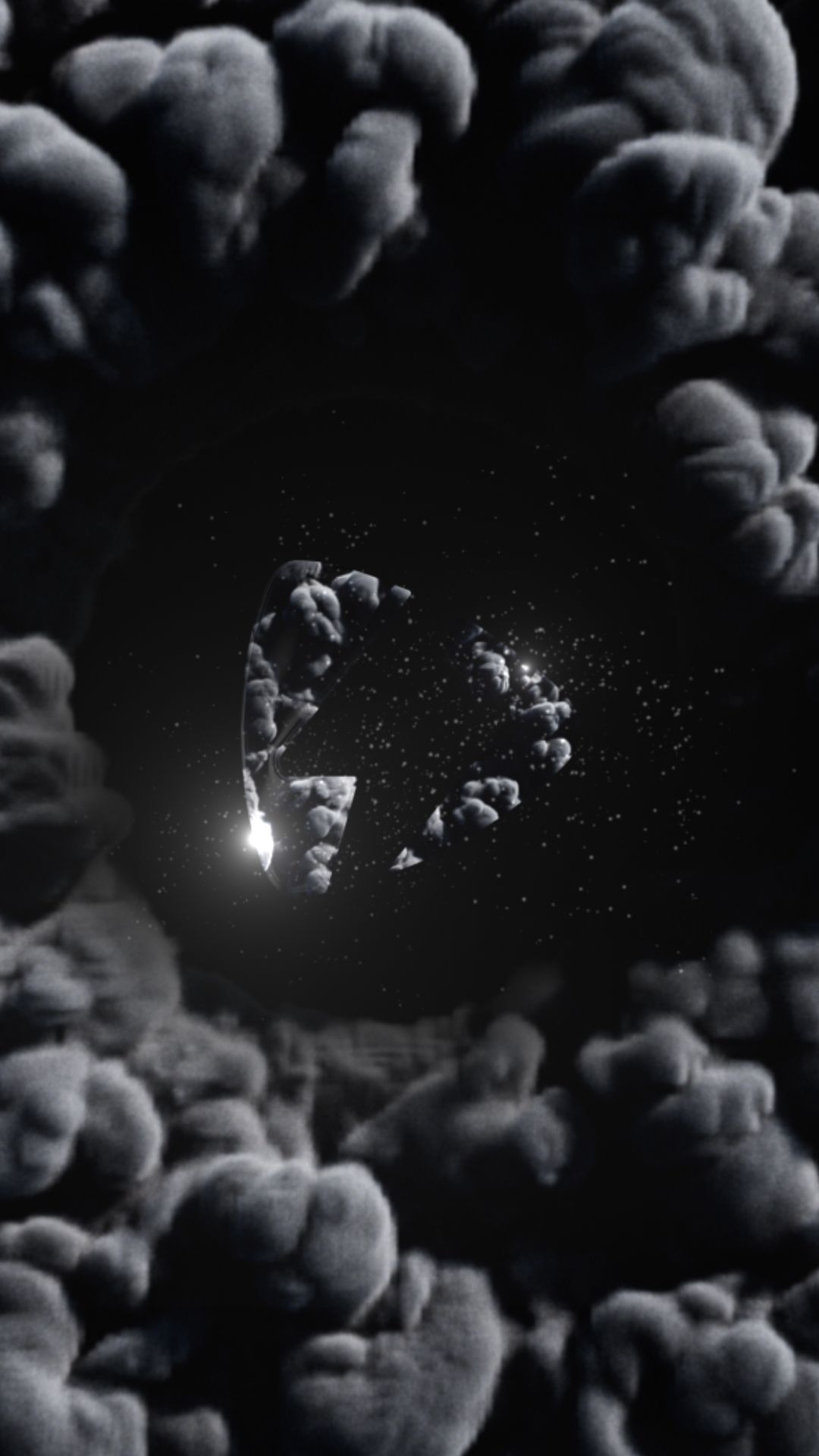 Smoke Explosion Reveal - Vertical by hushahir