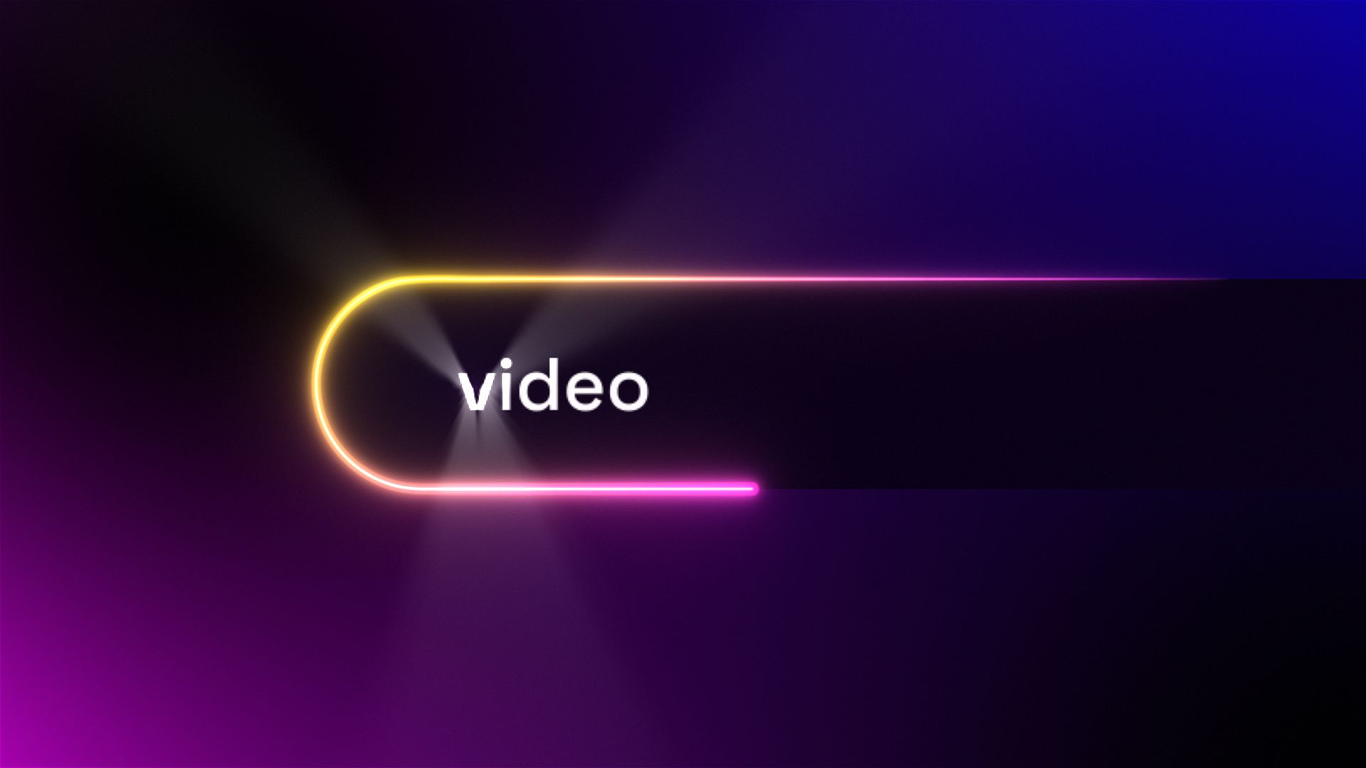 Neon Text Box Reveal by buenka