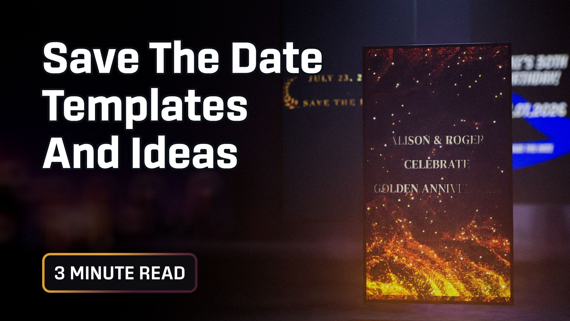 Save the Date Ideas and Templates for the Occasions You Care About