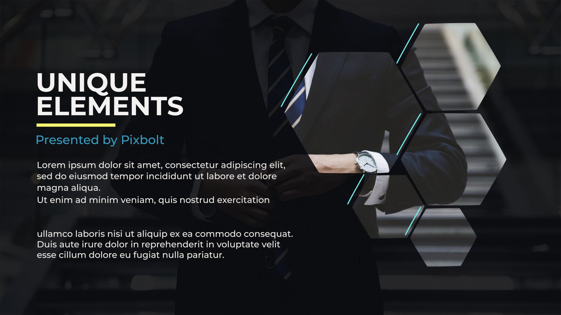 Modern and Corporate Slides - Clean slideshow