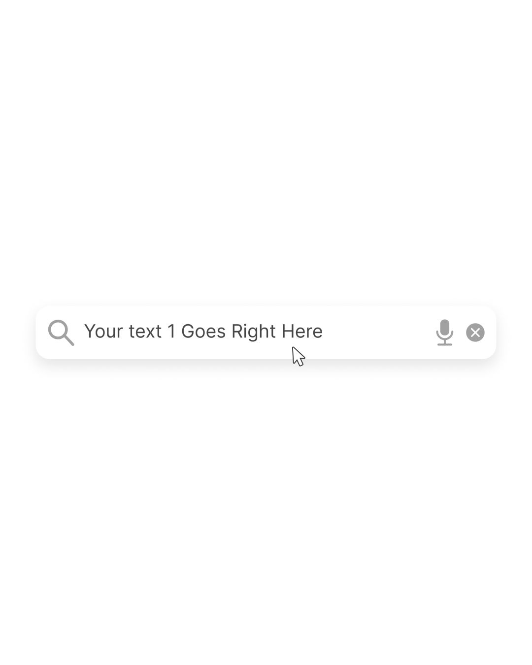 Search Bar Intro - Square - Logo Reveal