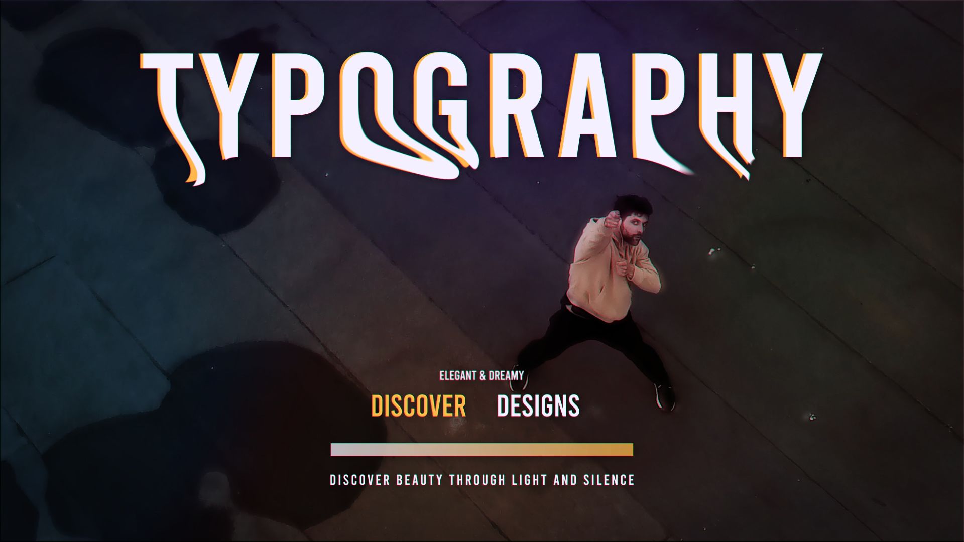 Dreamy Typography Slide 4 - Soft blur title