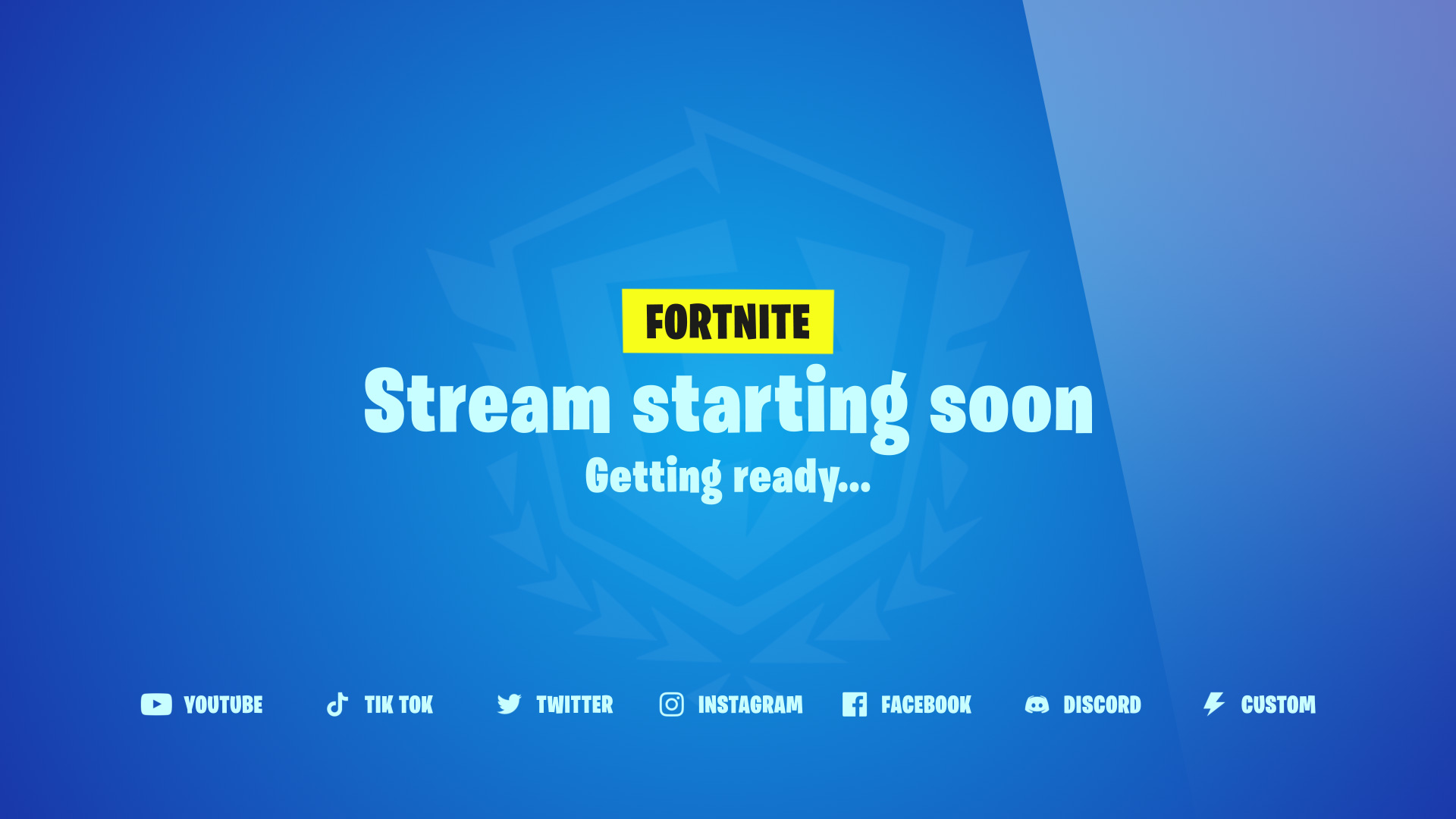 Fortnite Stream Screen by mocarg - Videobolt.net