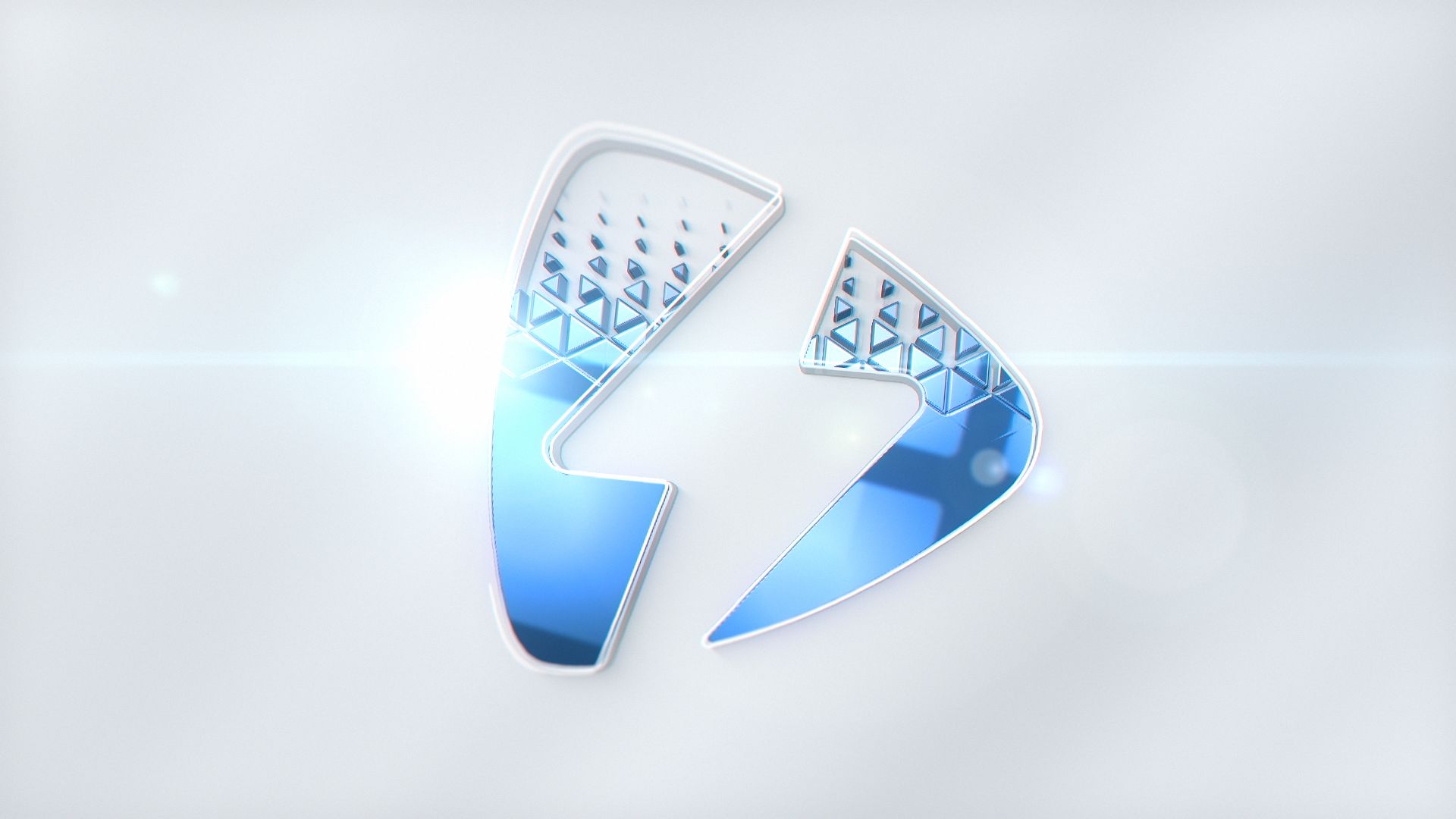 Triangle Halftone Reveal by minimax