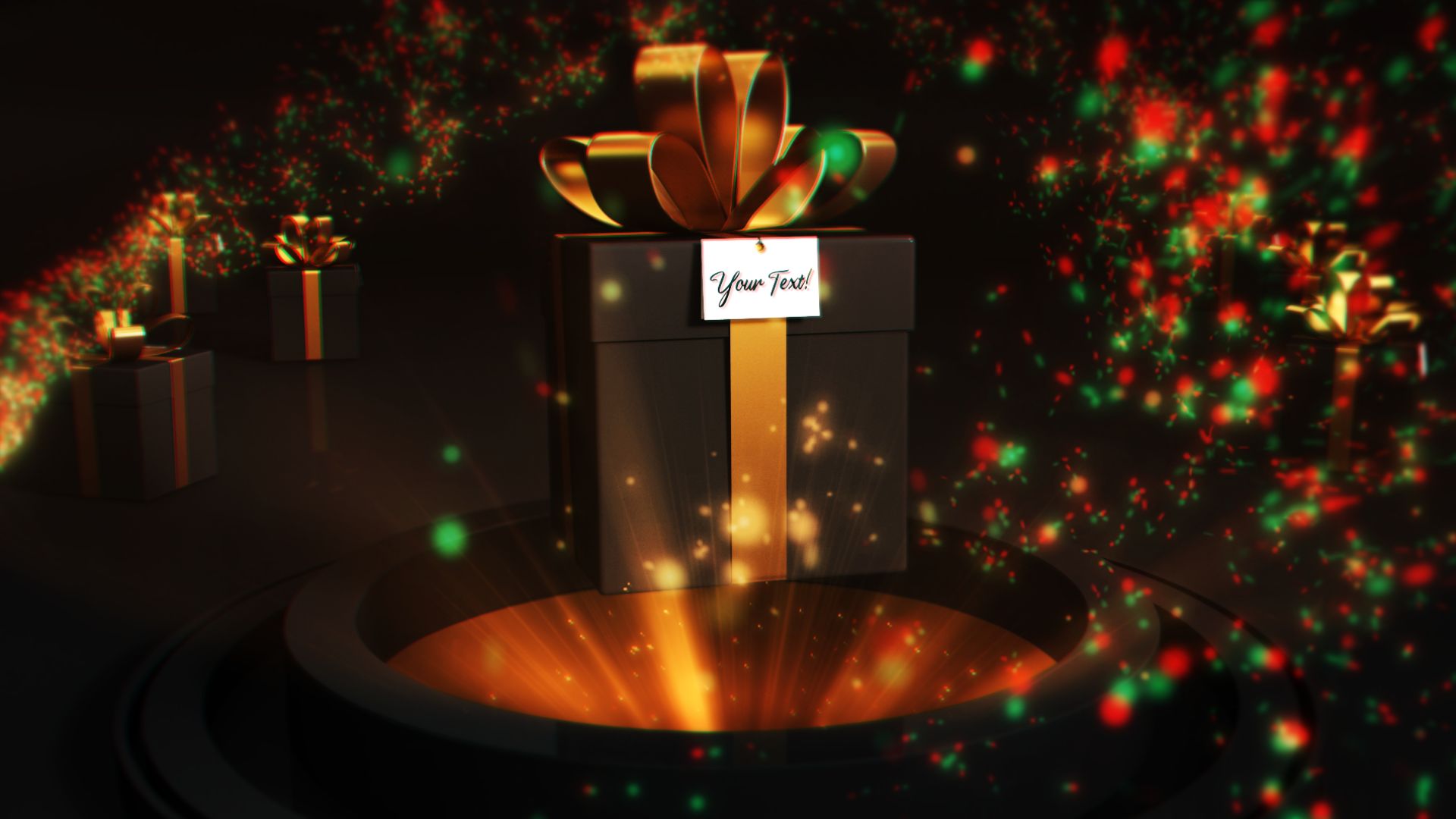 Partnership Golden Gift Reveal by milinkovic
