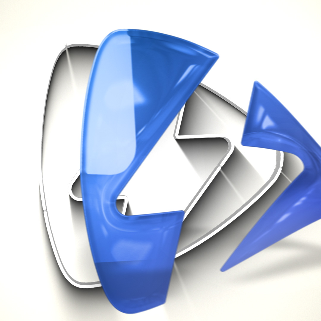 3D Rotation & Flip Outline - Square by Goldenmotion