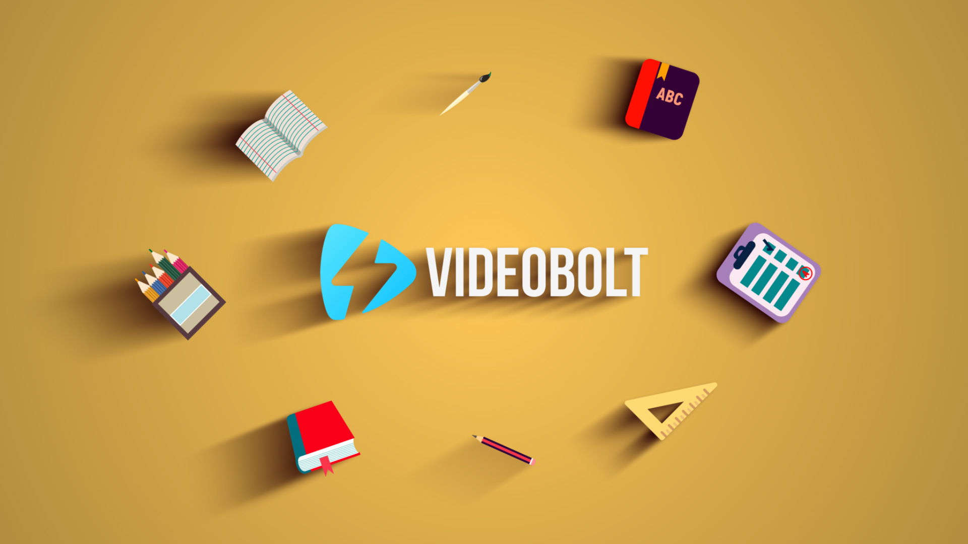 school animated logo