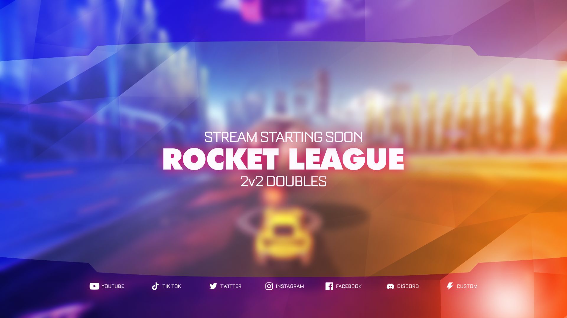 Rocket League Stream Screen by Skvifi