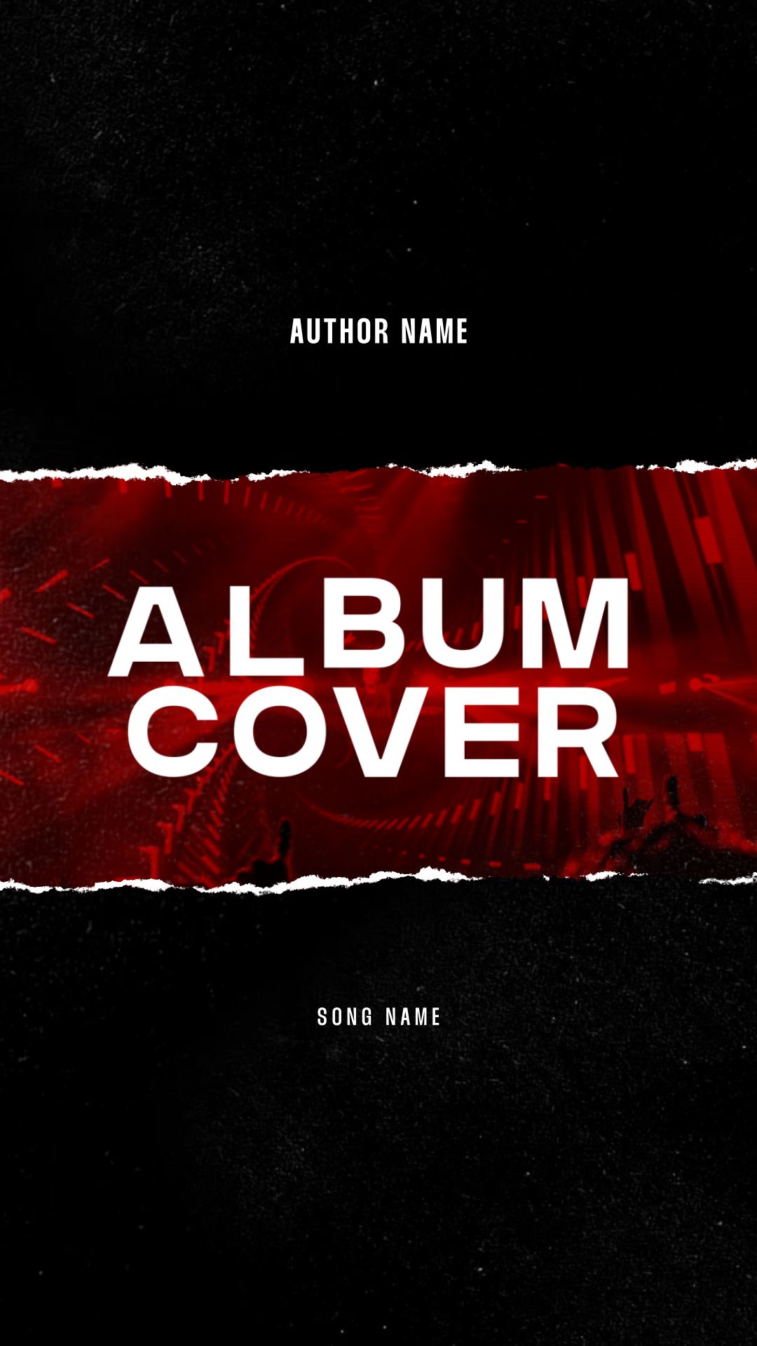 Ripped Cover Visualizer - Vertical by Harchenko