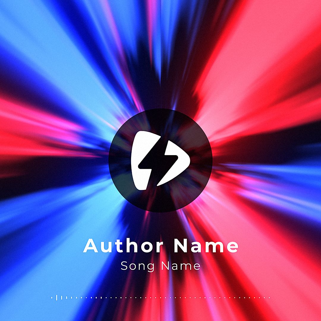 Colorful Twirl Visualizer - Square by Harchenko