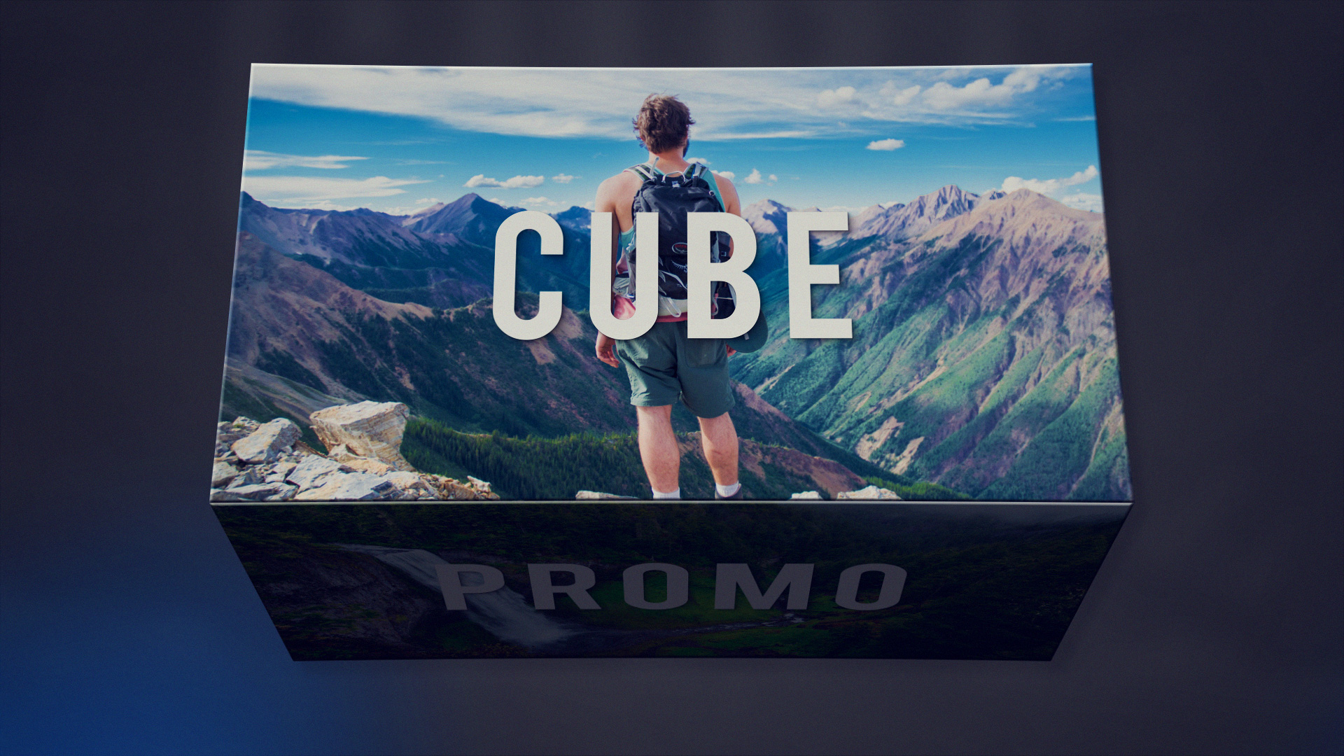 Media Cube Logo - Horizontal by Goldenmotion - Videobolt.net