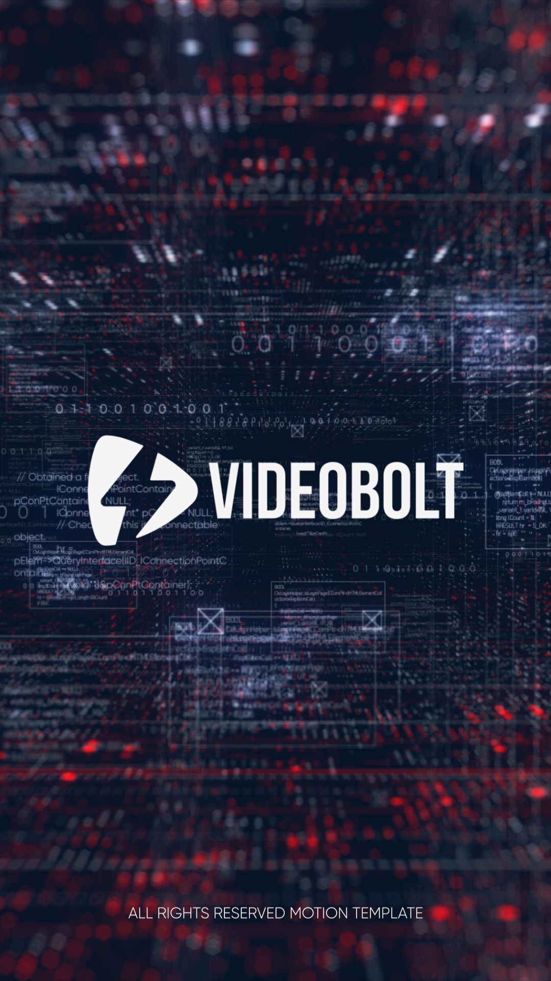 Logo - Code Hack - Vertical by Harchenko - Videobolt.net