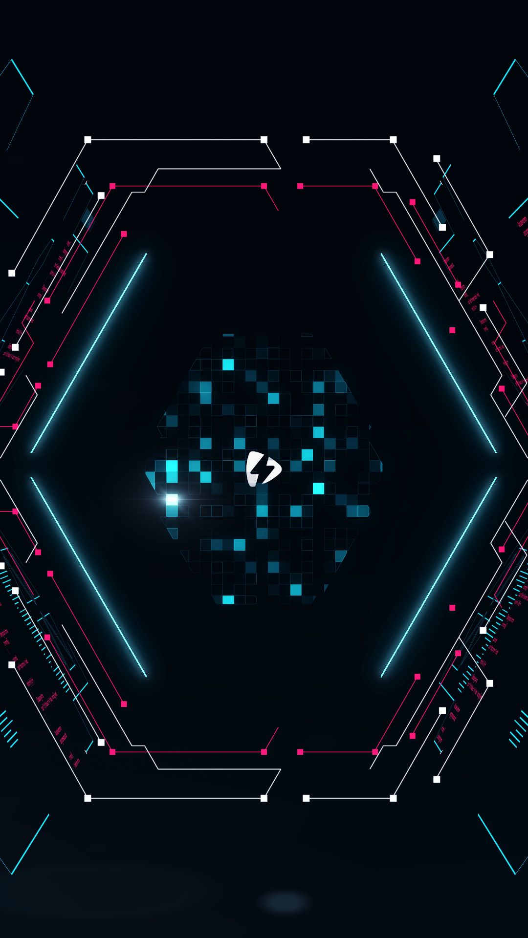 Hi Tech Gaming Logo - Vertical by CuteRabbit