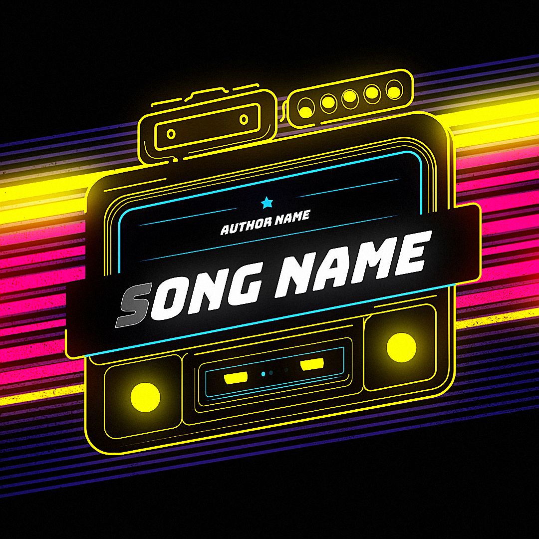 Neon Player Vizualizer - Square by Harchenko - Videobolt.net