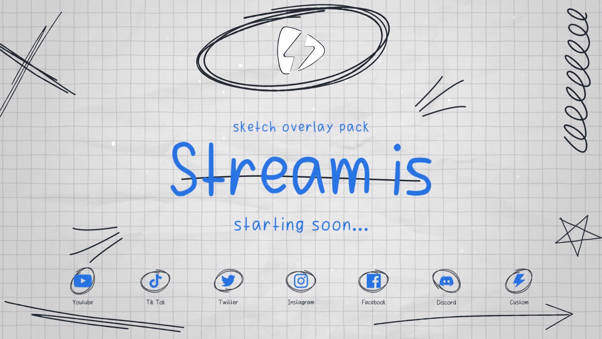 Sketch Stream Screen by EnjoystX - Videobolt.net