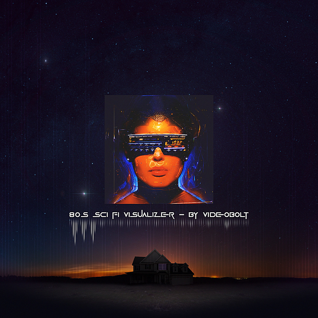 80s Sci-Fi Visualizer - Square by S_WorX - Videobolt.net