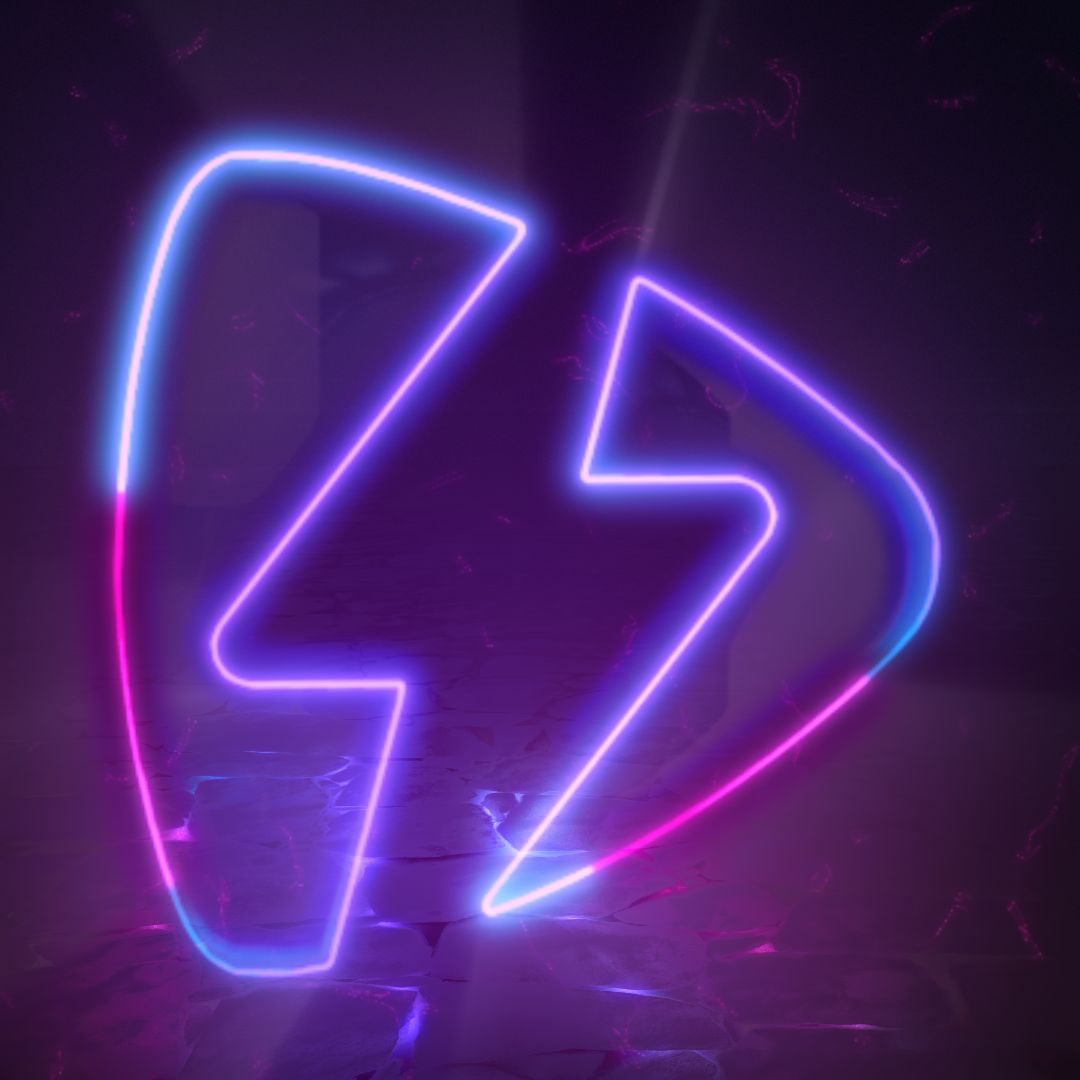 Fast Neon Ray Reveal - Square by Goldenmotion - Videobolt.net