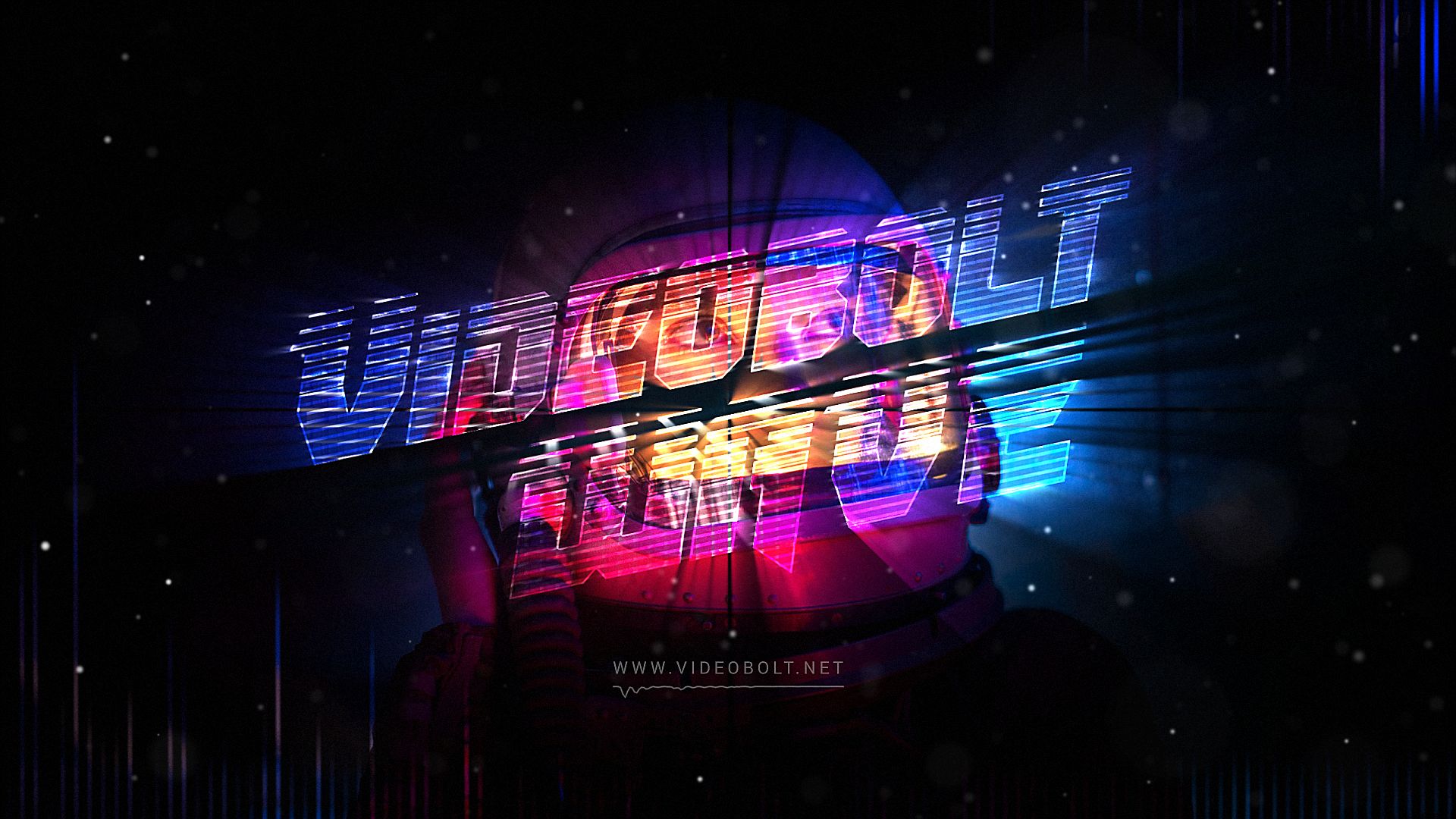 Retro Wave - Neon Audio Visualizer