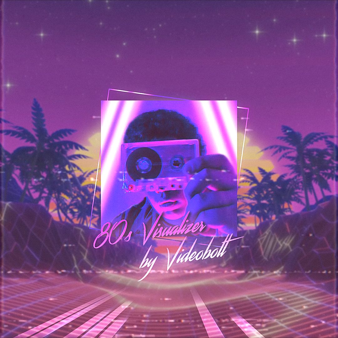 80s Road Visualizer - Square by S_WorX - Videobolt.net