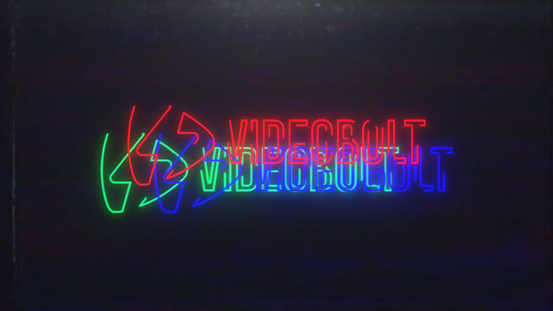 VHS Intro - Retro Logo Reveal