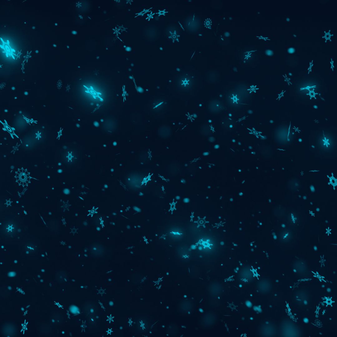 Snow Particle Background - Square by PixBolt - Videobolt.net