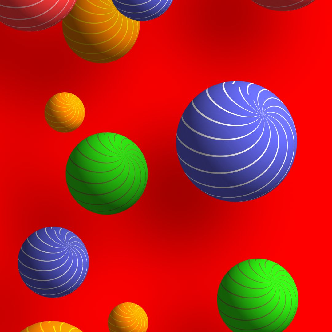 Ball Background - Square by PixBolt - Videobolt.net
