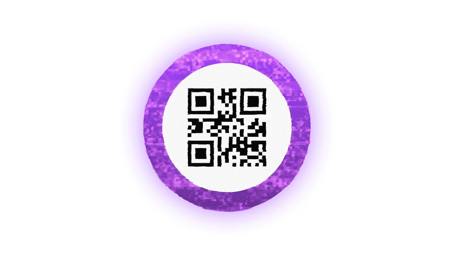 QR Code Reveal 4 - Glitch QR Overlay