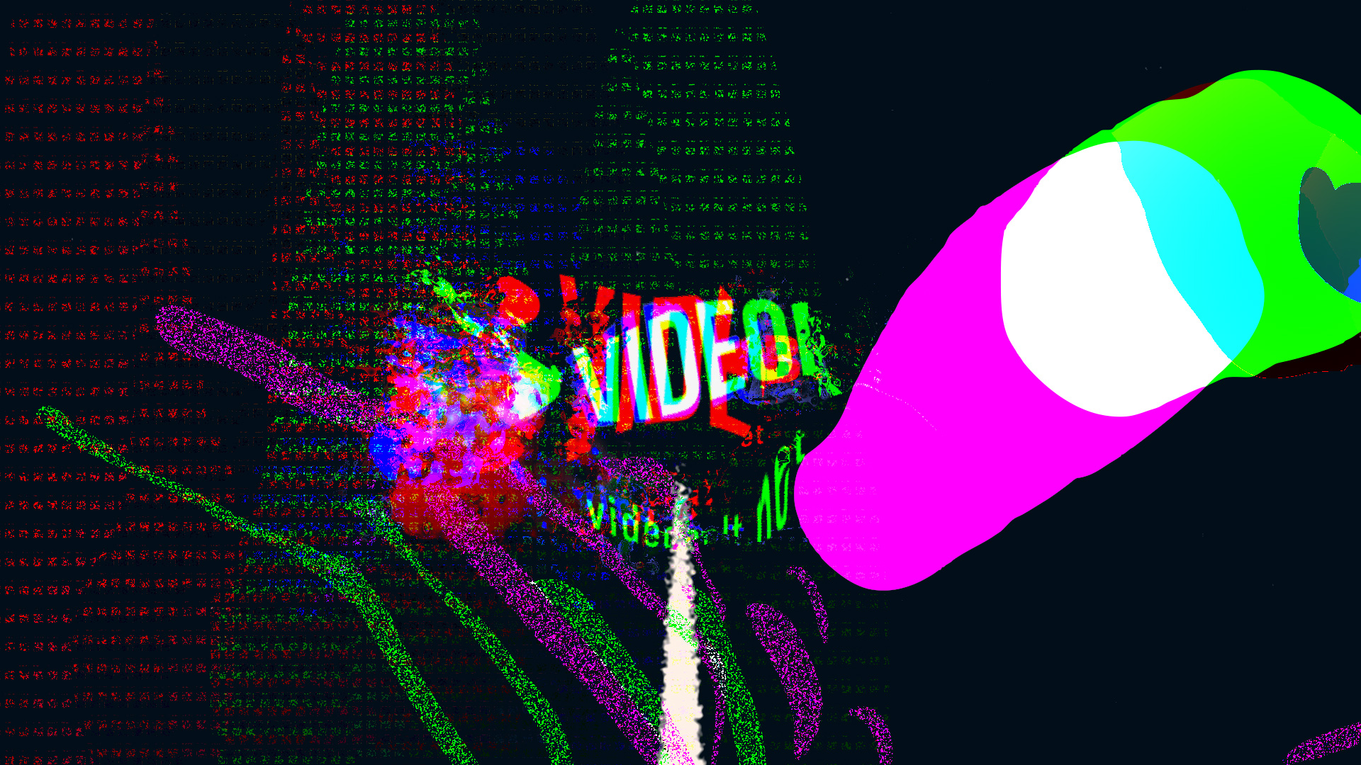 Paint Glitch Logo by Moysher