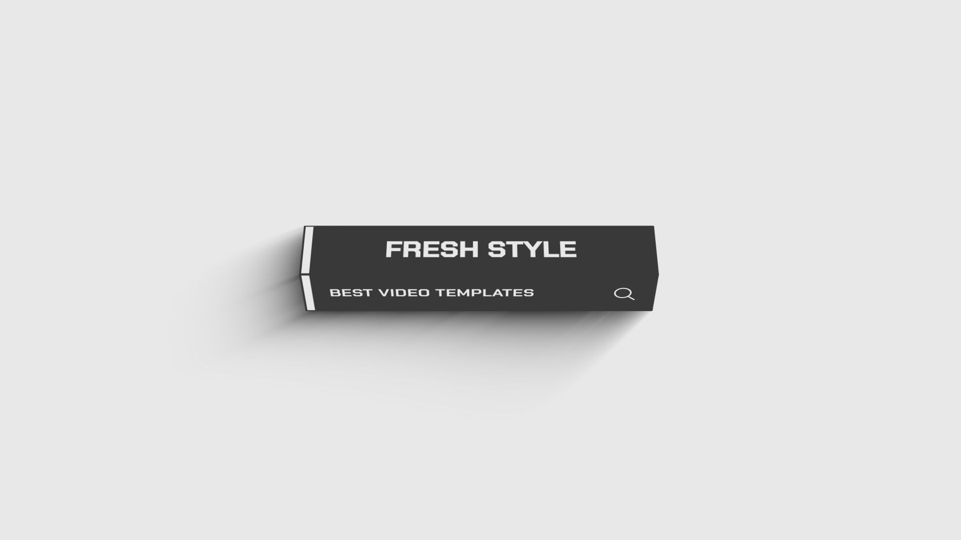 Loading Search Bar - Horizontal - Logo intro